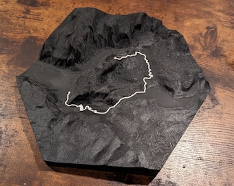 Half Dome Trail Map, Printable Half Dome Trail Map, Elevation Profile ...