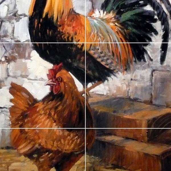 Chicken Backsplash Tile - Etsy