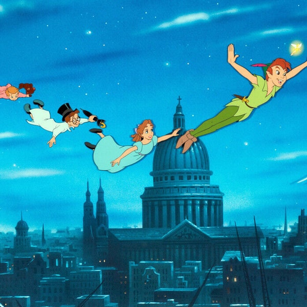 Peter Pan Flying - Etsy