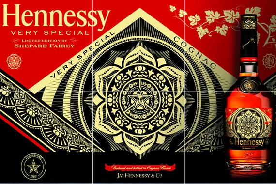Hennessy Circle Label