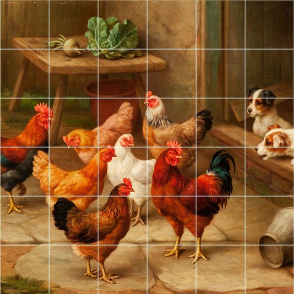 Farm Animal Backsplash - Etsy