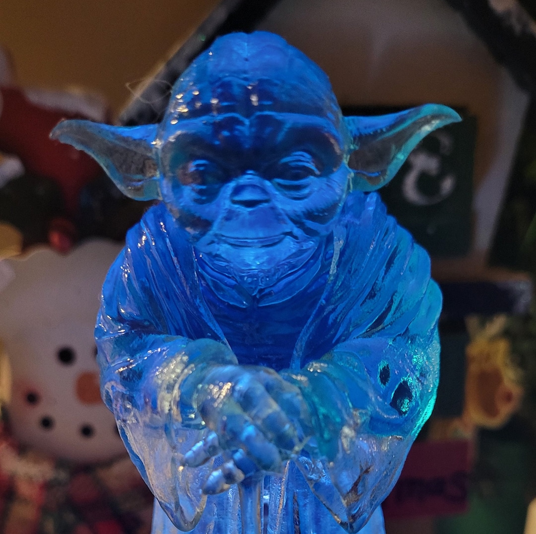 Yoda Hologram - Etsy