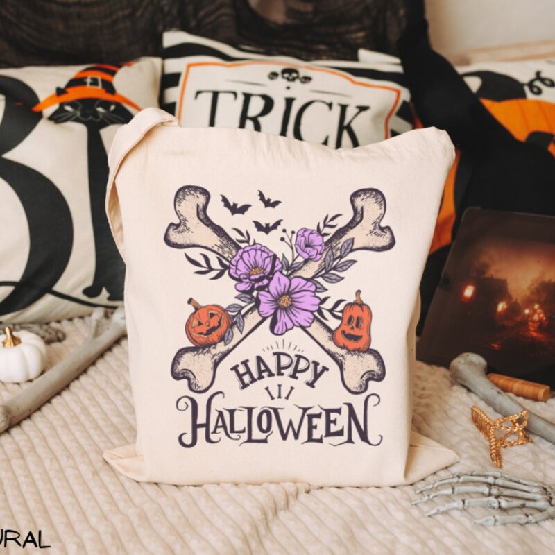 Halloween Tote Bag - Etsy