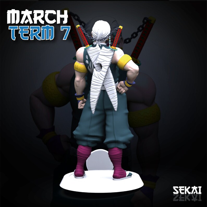 Anime Resin Statue Kit Uzui - Etsy