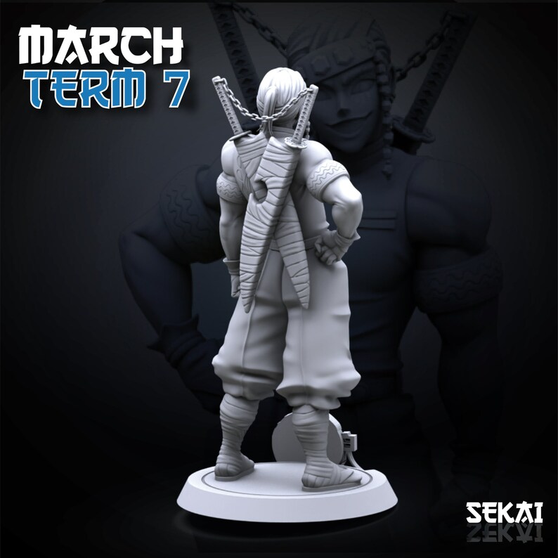 Anime Resin Statue Kit Uzui - Etsy