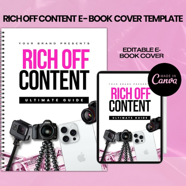 Rich off Content Book - Etsy