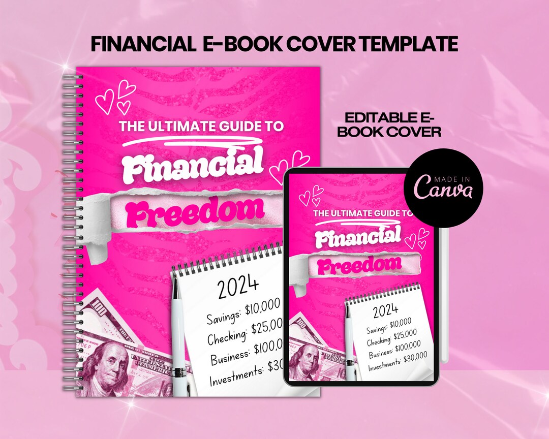 Pretty E- Book Template,pink D.I.Y Digital Book,cash Flowing Clientele ...