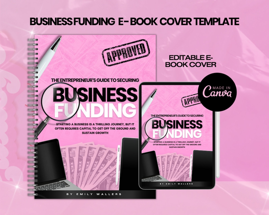 Get Funded Get Approved E- Book Template,cash Flowing Clientele E-book ...