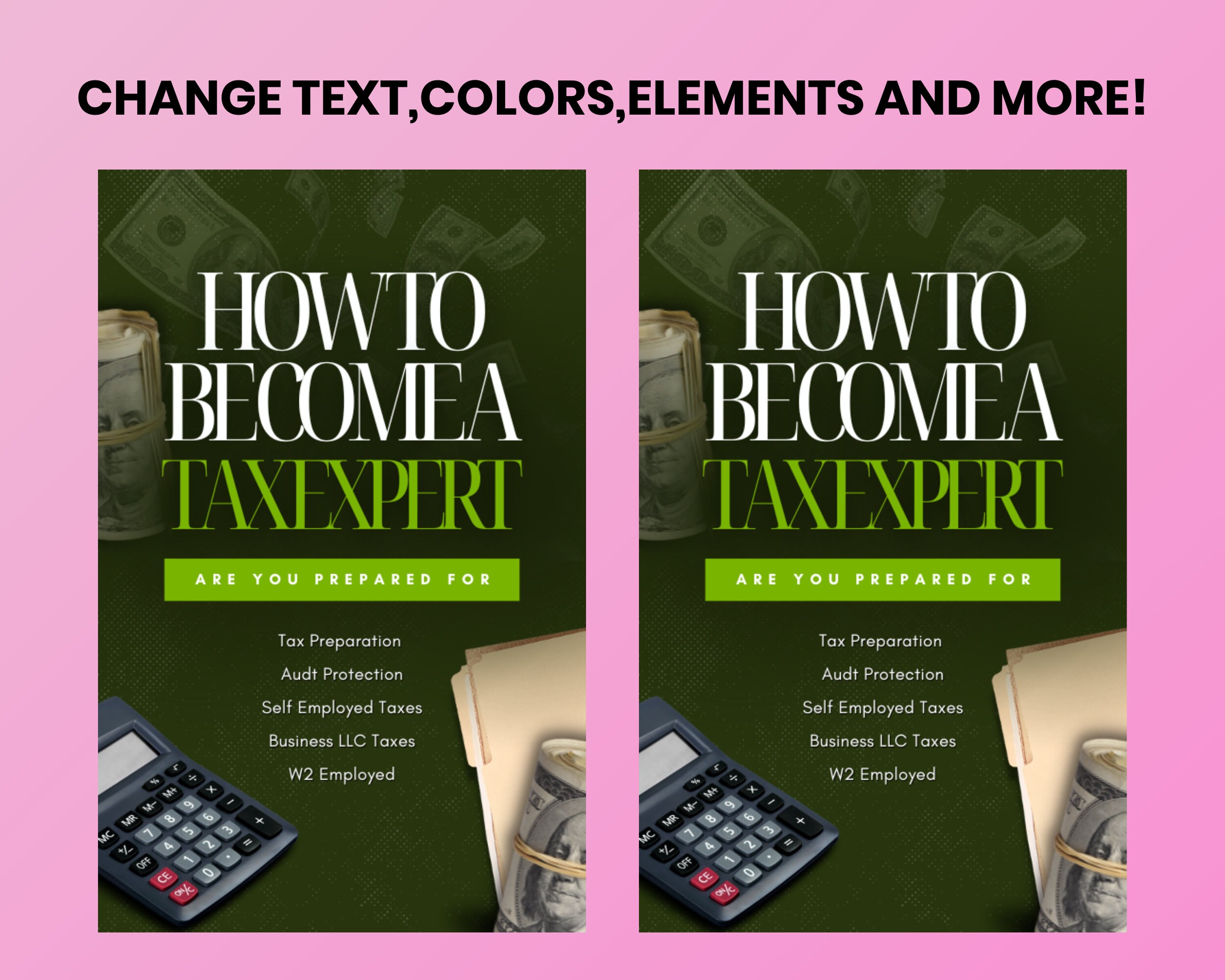 Editable E-book Template,become A Tax Expert,taxes Training Manual E ...
