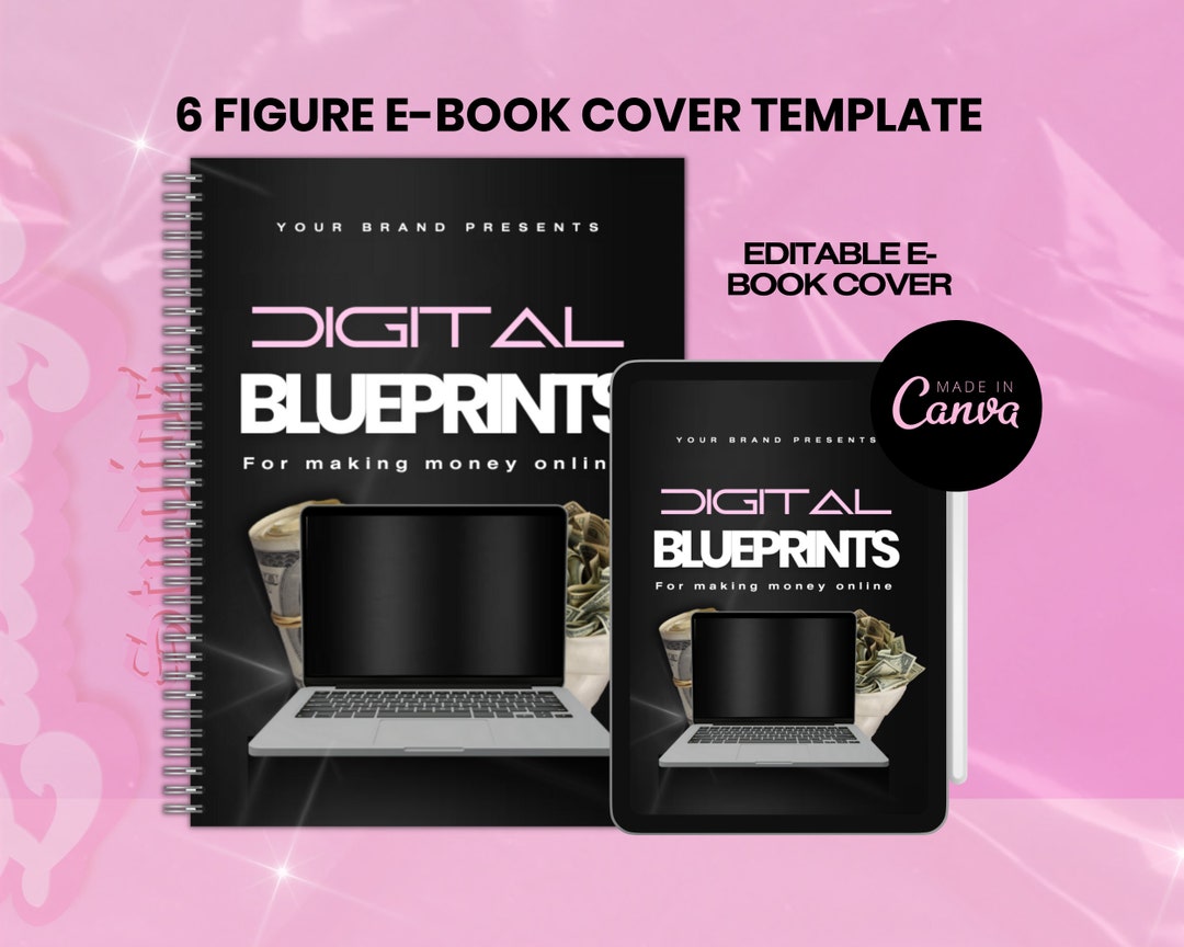 Pretty E Book Template,pink D.I.Y Digital Book,cash Flowing Clientele E ...