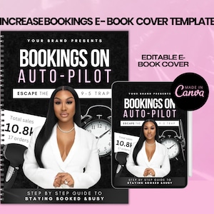 BOOKED AND BUSY E Book Cover, Book Cover Design, Training Manual E-book ...