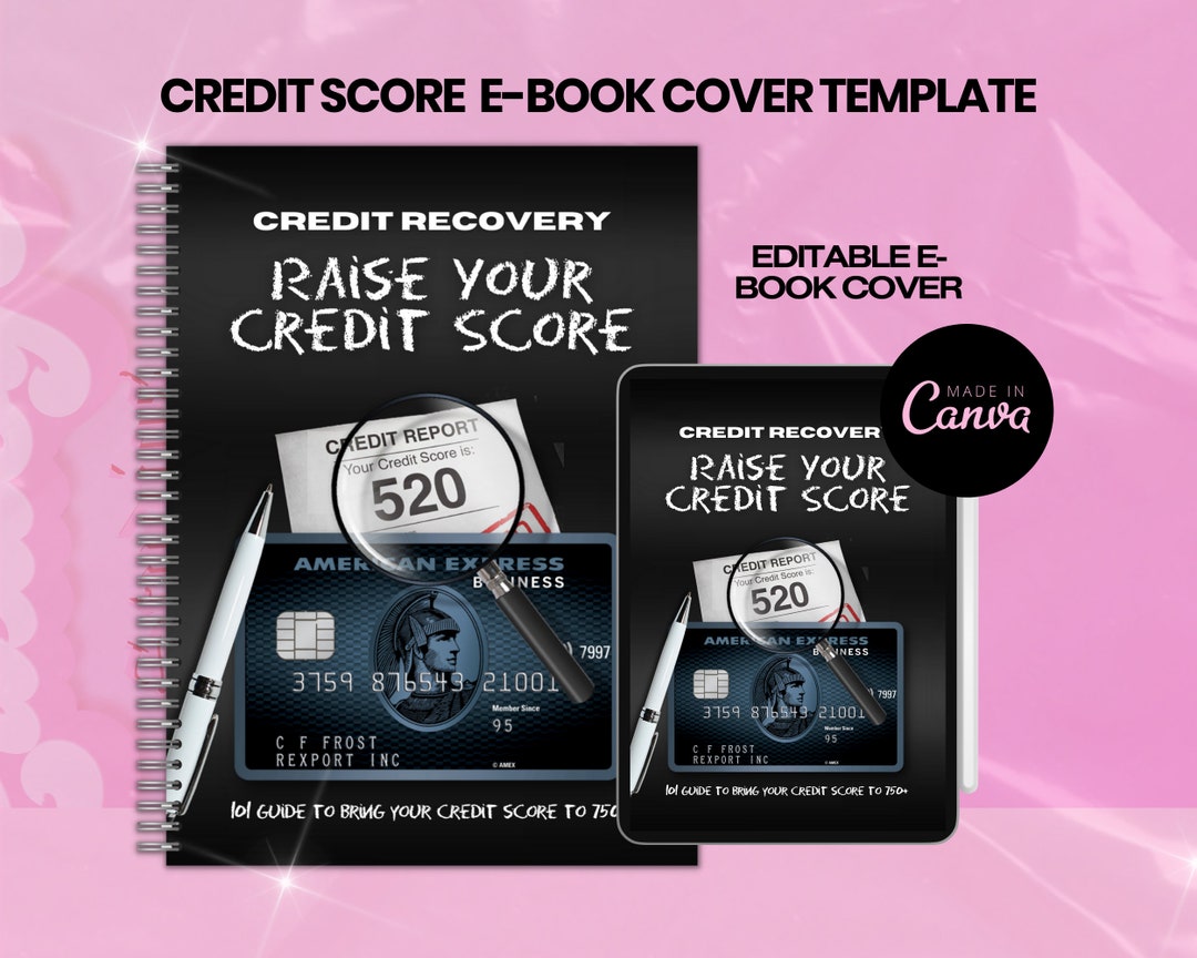 Credit Recovery Repair E- Book Template,d.i.y Digital Book,side Hustle ...