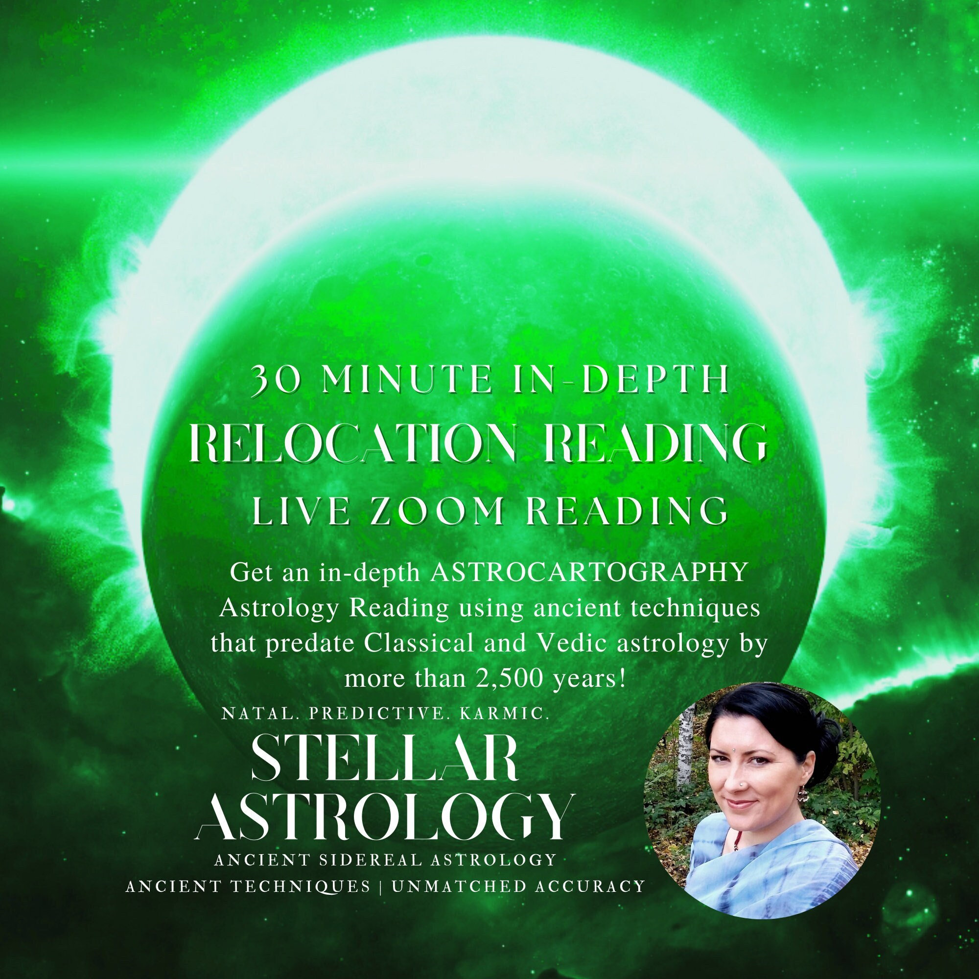 30min Astrocartography Reading in Depth Astrology Reading LIVE ZOOM ...