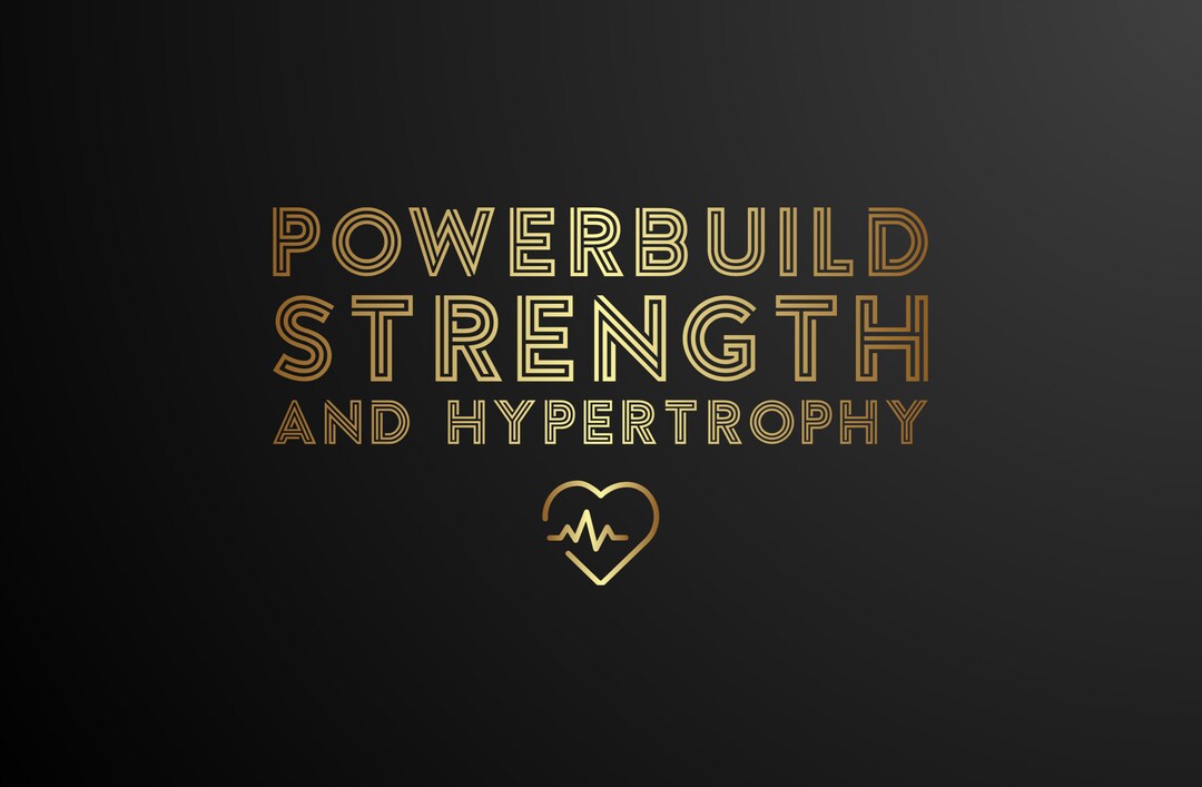 Strength and Hypertrophy Muscle Buidling Program | Powerbulding Style ...