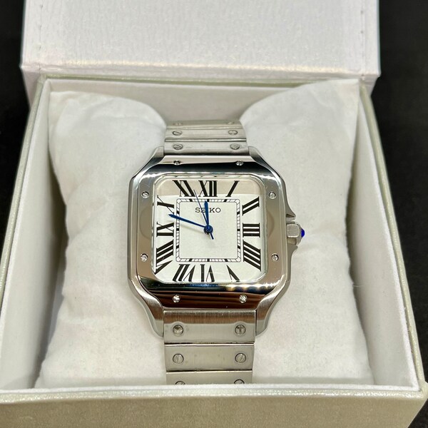 Buy Seiko Cartier Mod Online In India - Etsy India