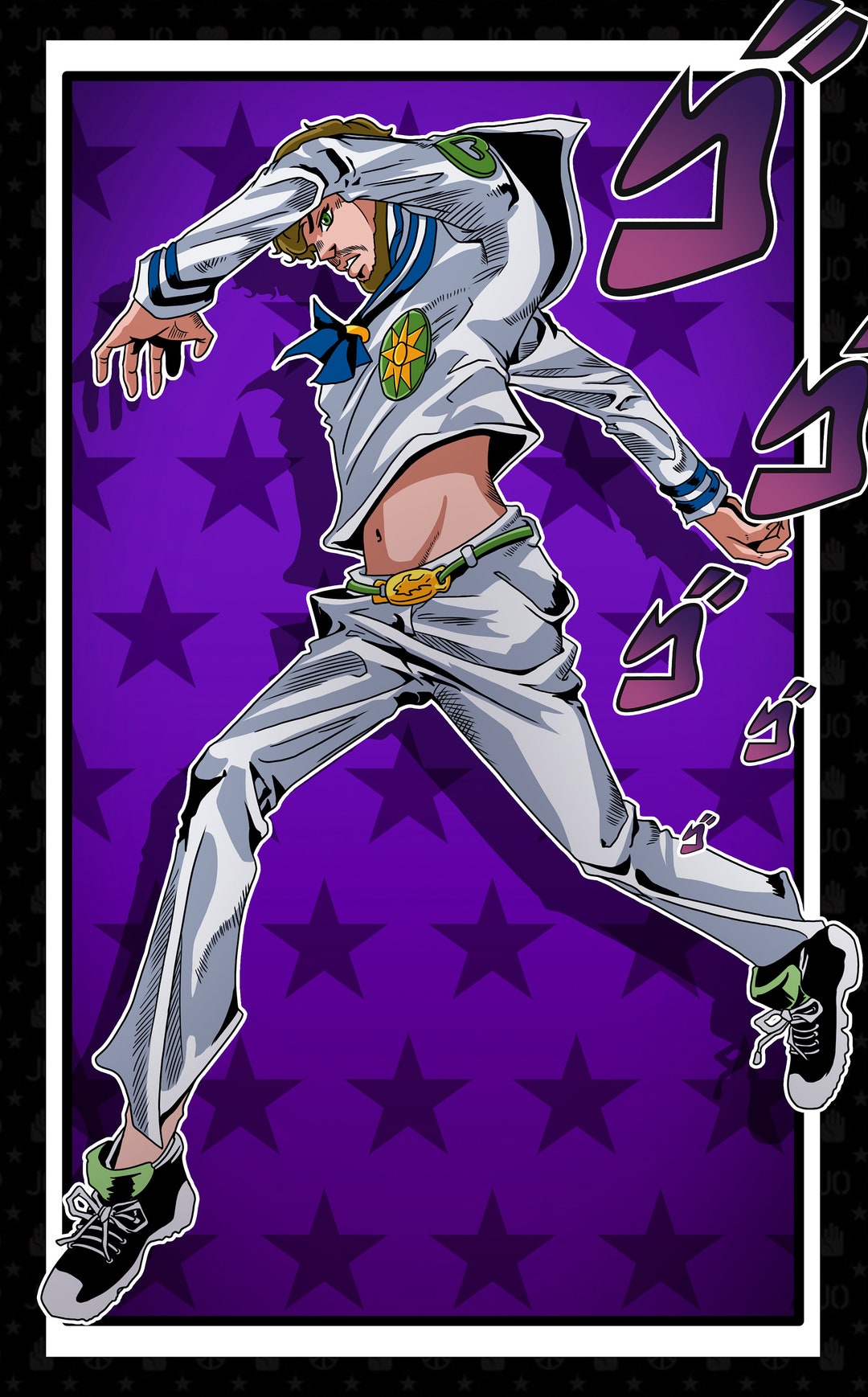 Jojo Custom Portrait Solo Full Body Gift - Etsy