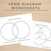 Venn Diagram, Venn Diagram Template, Blank Venn Diagram, 3 Circle Venn ...