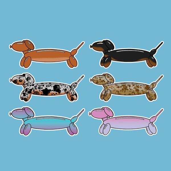 Teckel sticker - Etsy Nederland