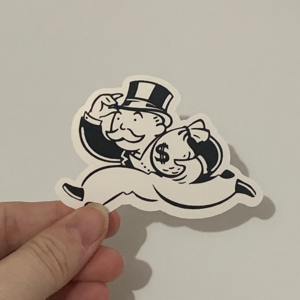 Monopoly Man Sticker - Etsy