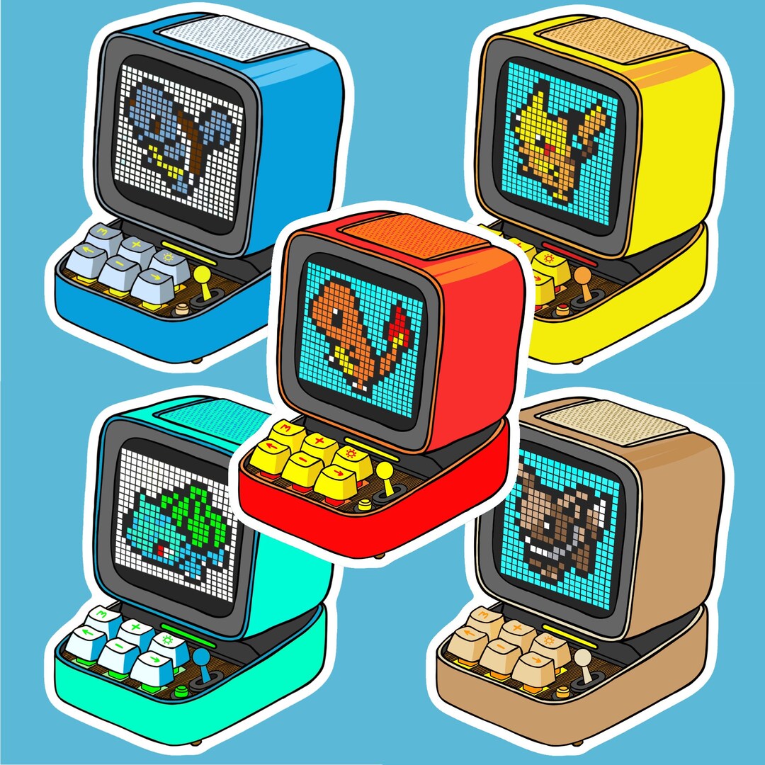 Pokémon Speaker Sticker - Etsy Australia