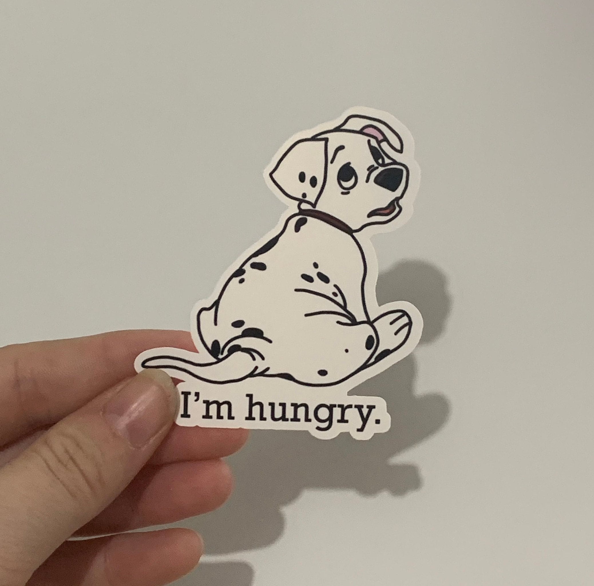 Rolly Hungry Disney 101 Dalmatians Sticker - Etsy