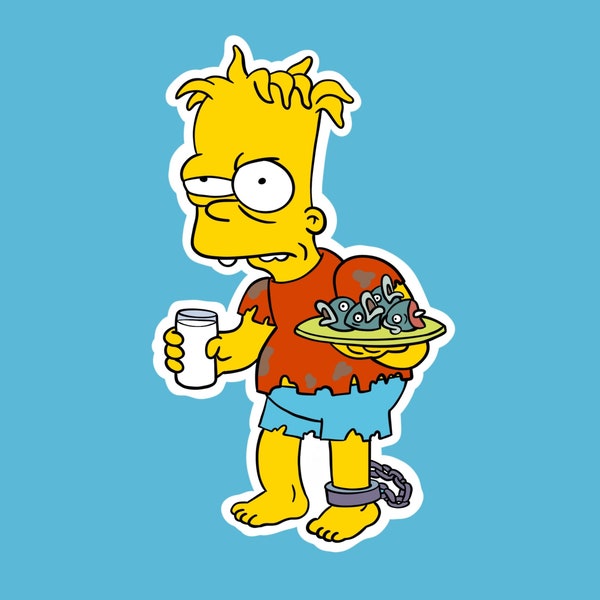 The Simpsons Logo Sticker - Etsy