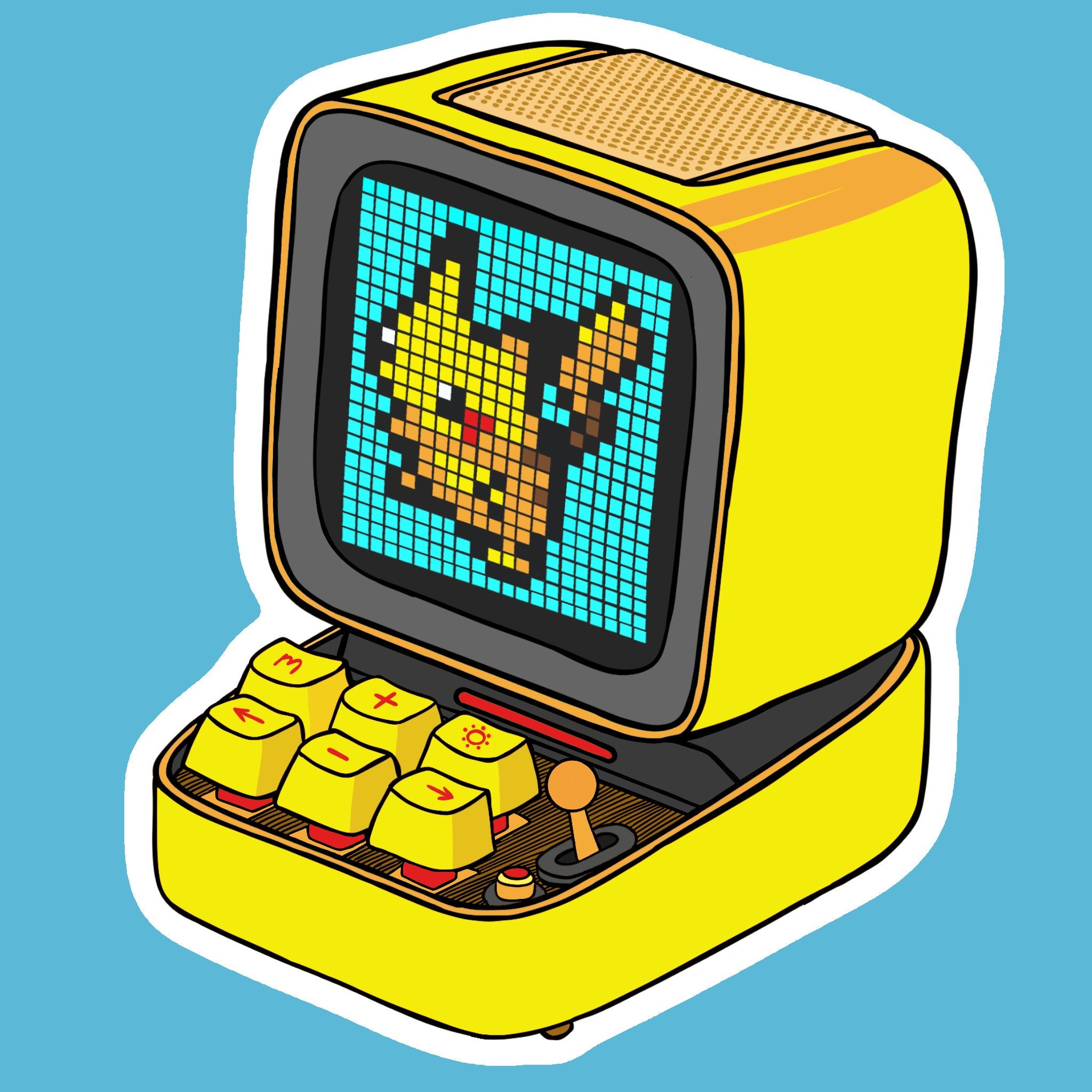 Pokémon Speaker Sticker - Etsy Australia