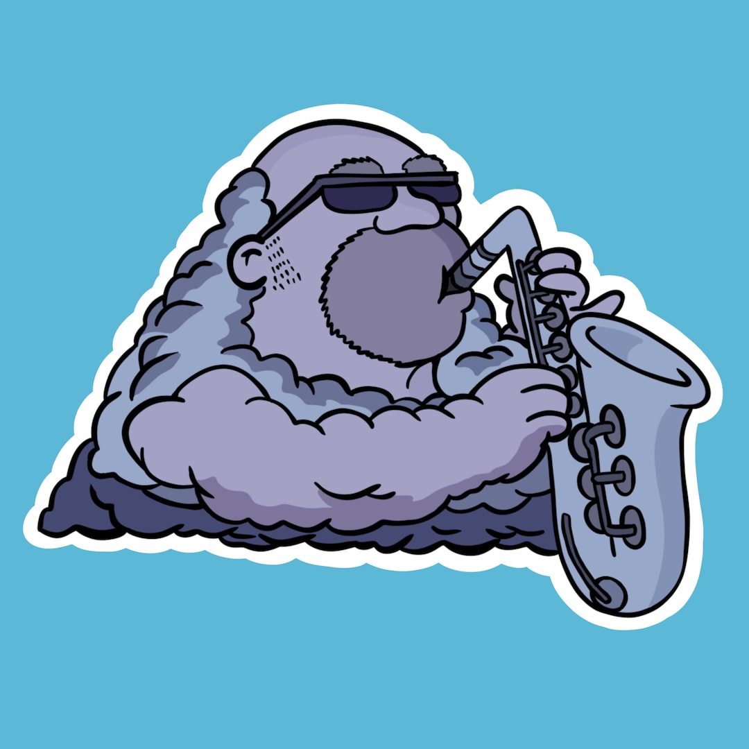 Simpsons Bleeding Gums Murphy Sticker - Etsy