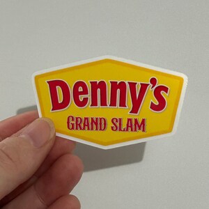 Denny's Grand Slam Sticker 2 - Etsy