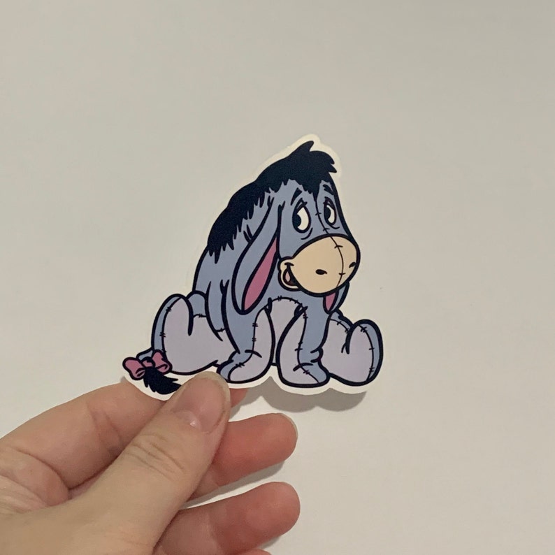 Disney Eeyore Sticker - Etsy