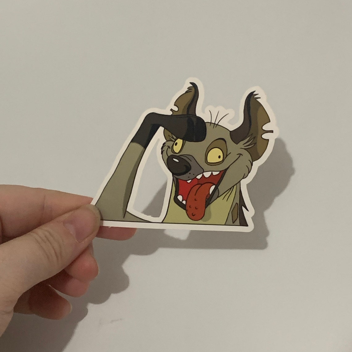 Ed Hyena Salute Disney Lion King Sticker - Etsy