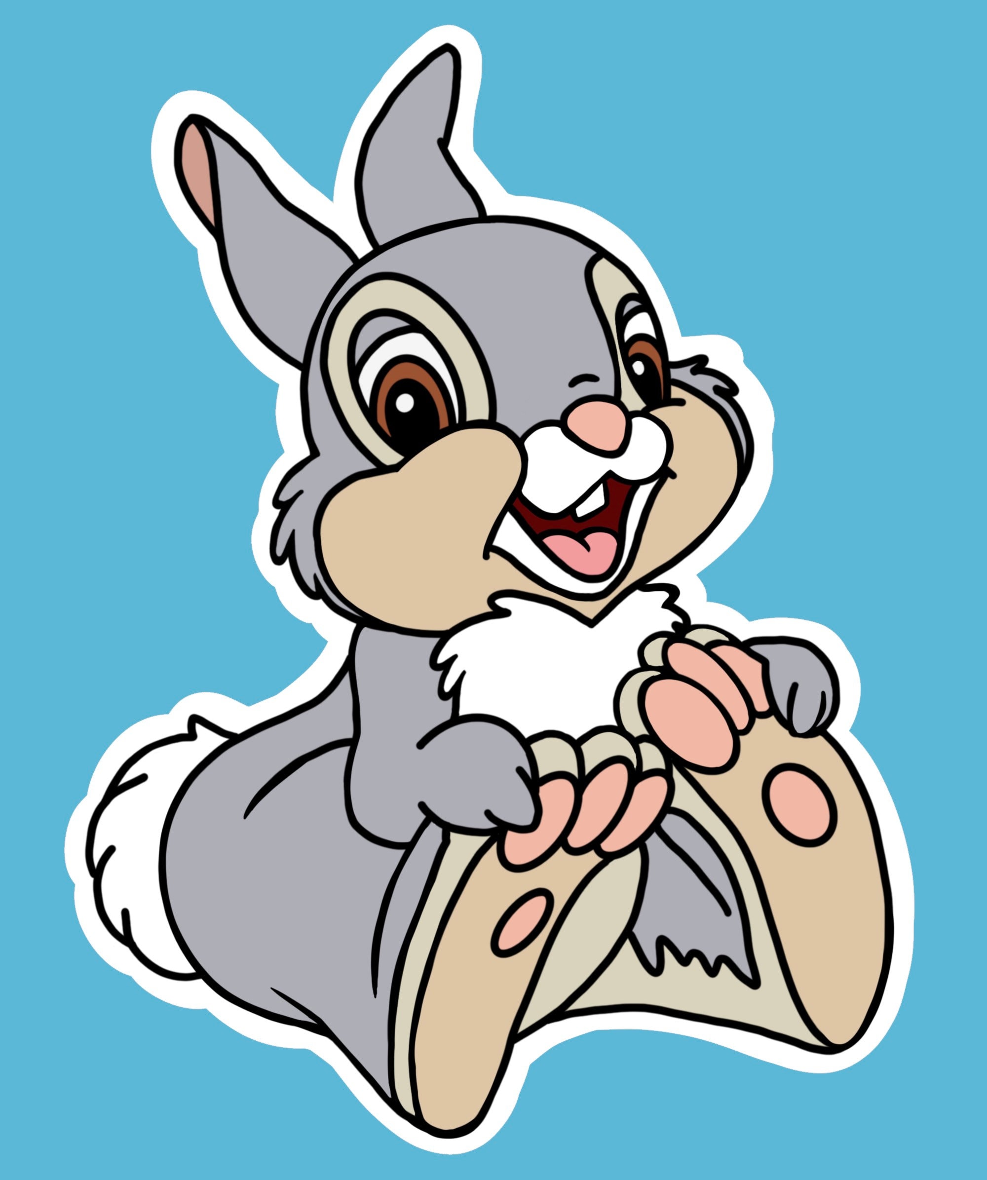 Disney Thumper Sticker - Etsy