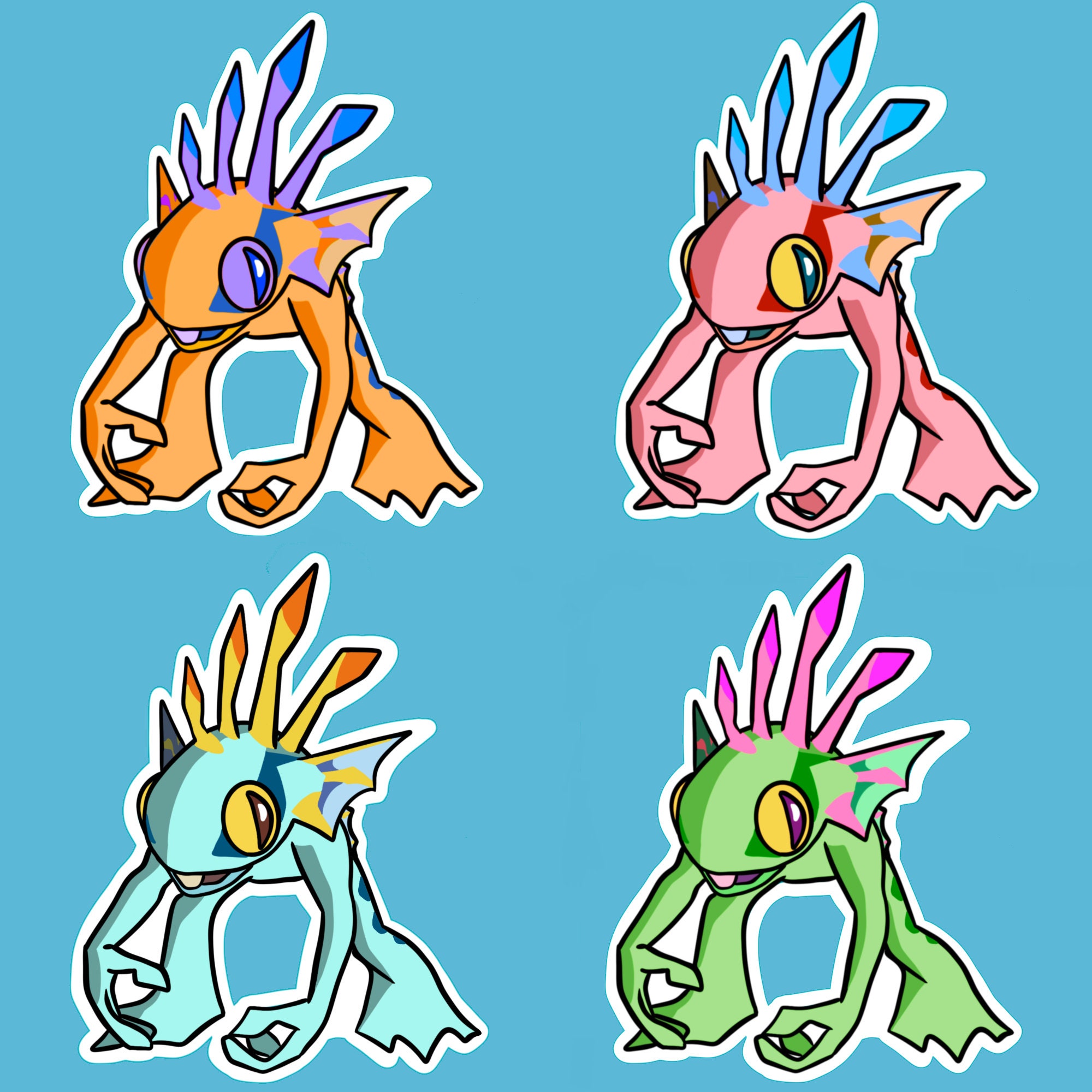 Baby Murloc Sticker - Etsy