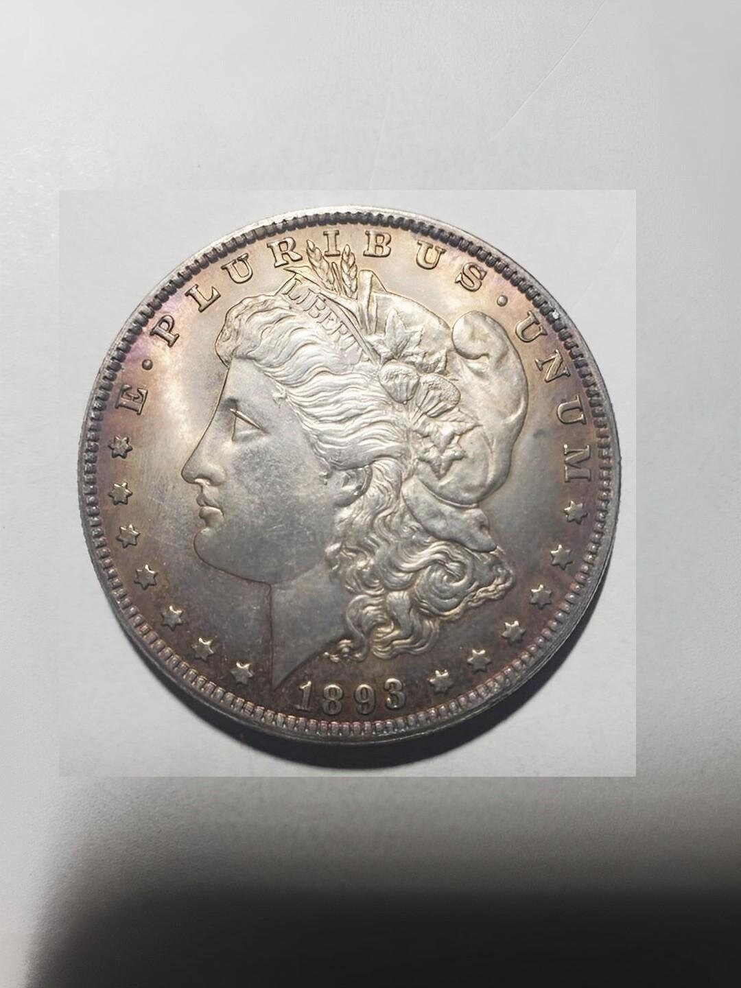 Morgan Dollars 1893 S or 1893 O Silver Dollar Coin Replica, Plus ...