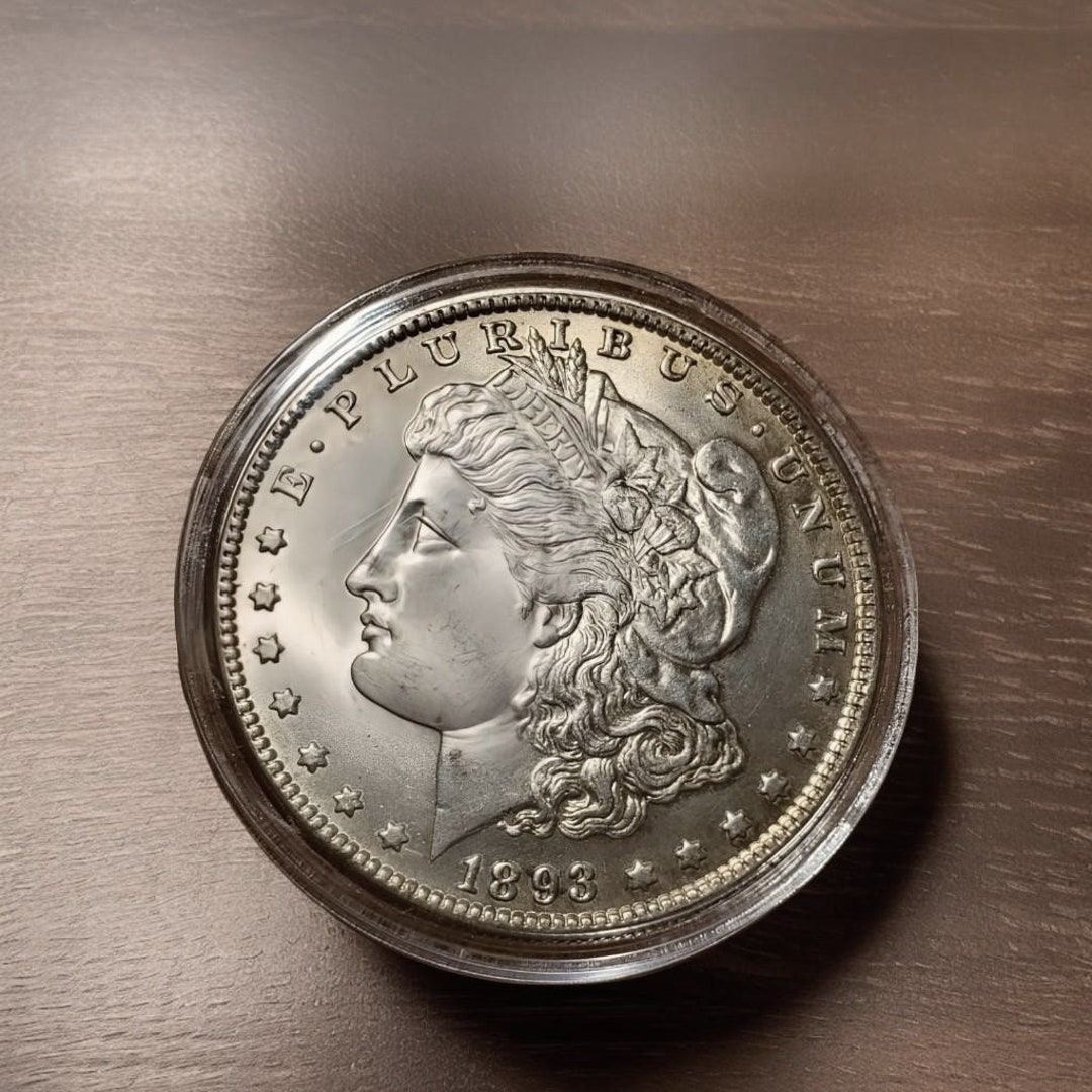 Morgan Silver Dollar 1893 S or 93 O Replica of These Rare USA Silver ...