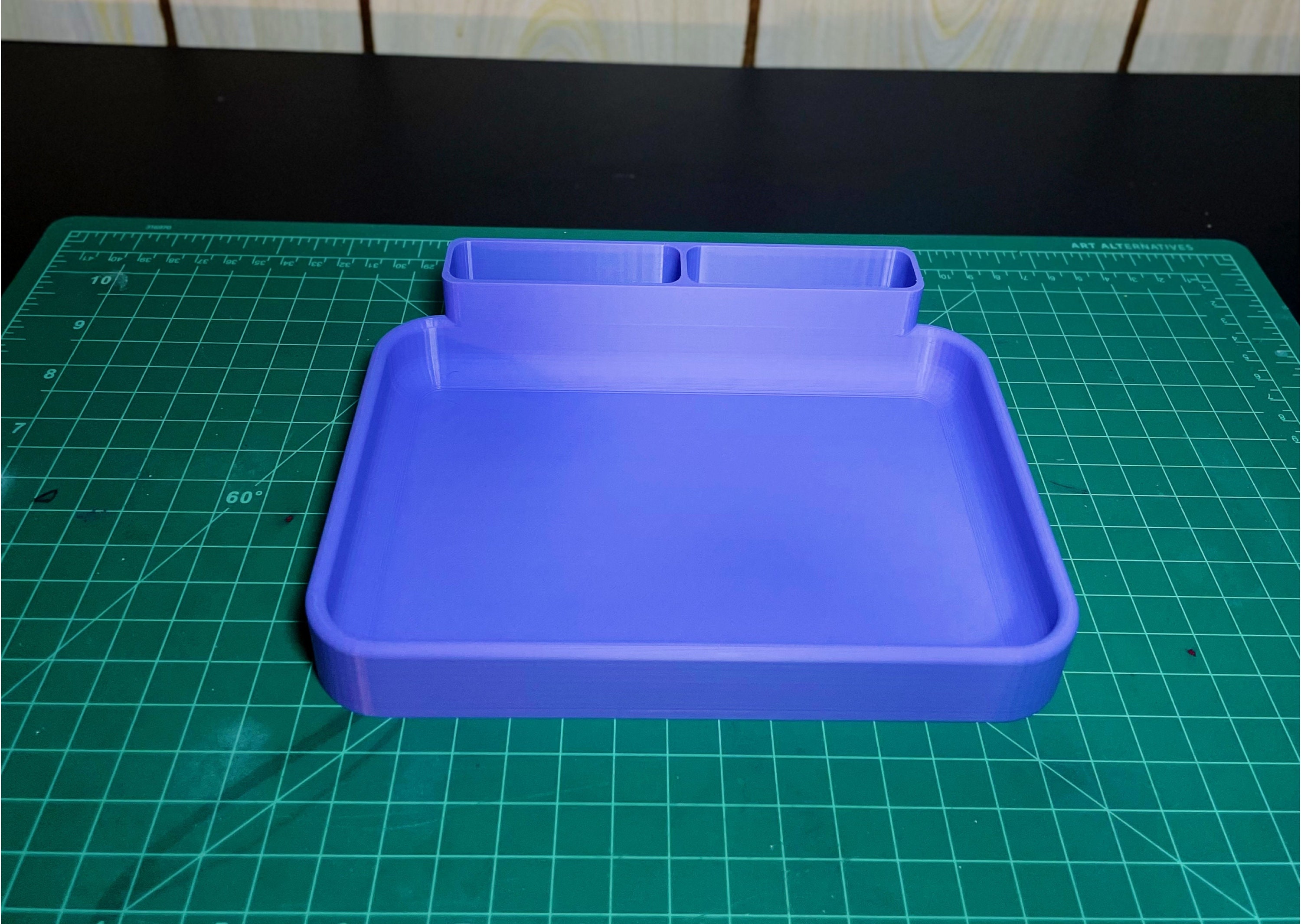 R1 Rolling Tray With Storage/ 3D Printed Tray/ Tool Holder/ - Etsy