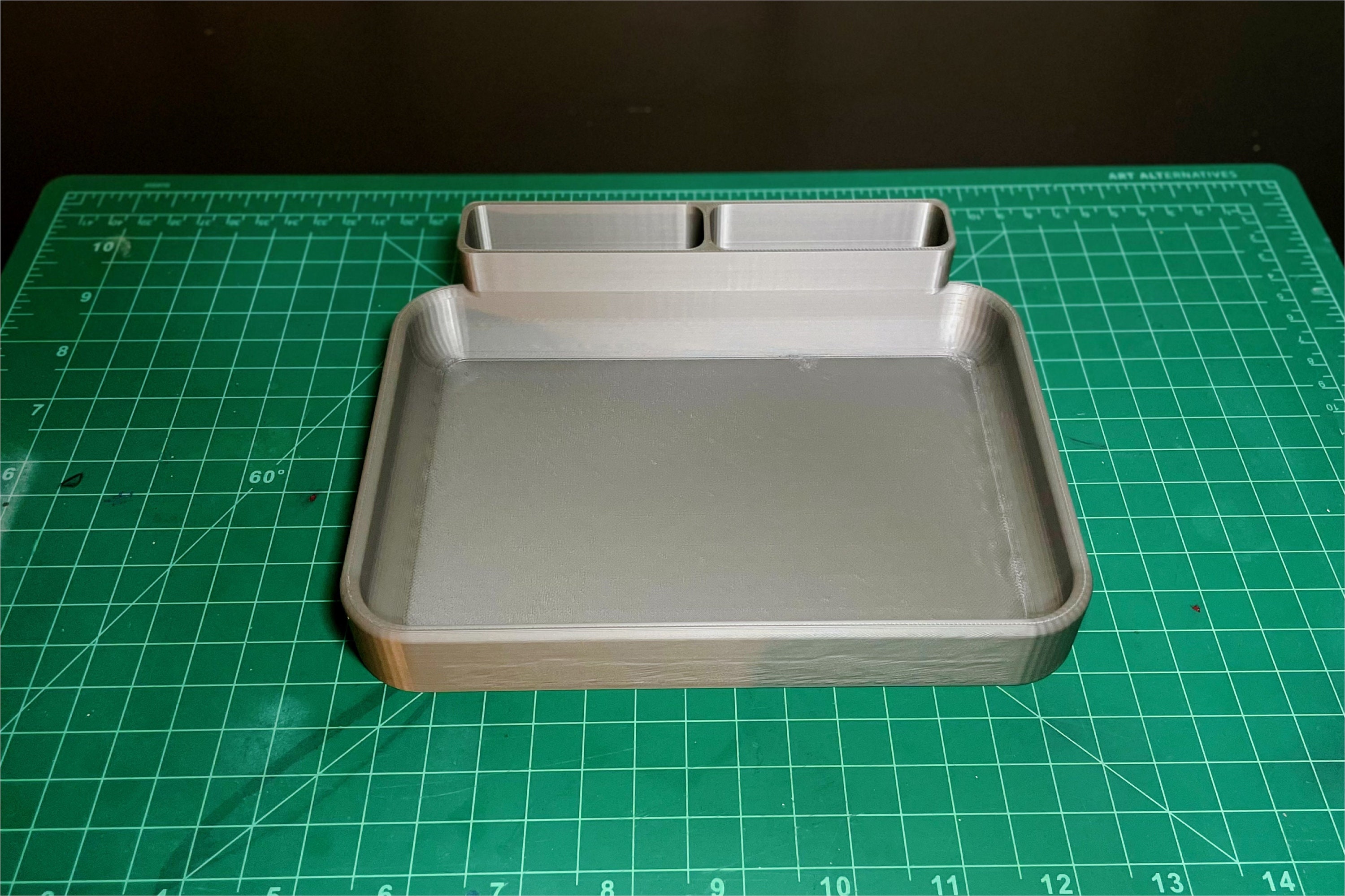 R1 Rolling Tray With Storage/ 3D Printed Tray/ Tool Holder/ - Etsy