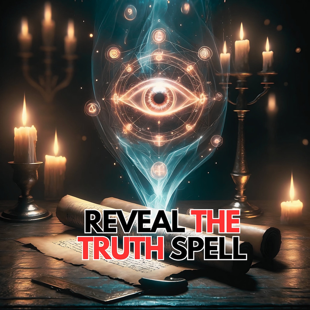 Truth REVEALER Spell - UNCOVER LIES and Deceit, Honesty Induction Charm ...