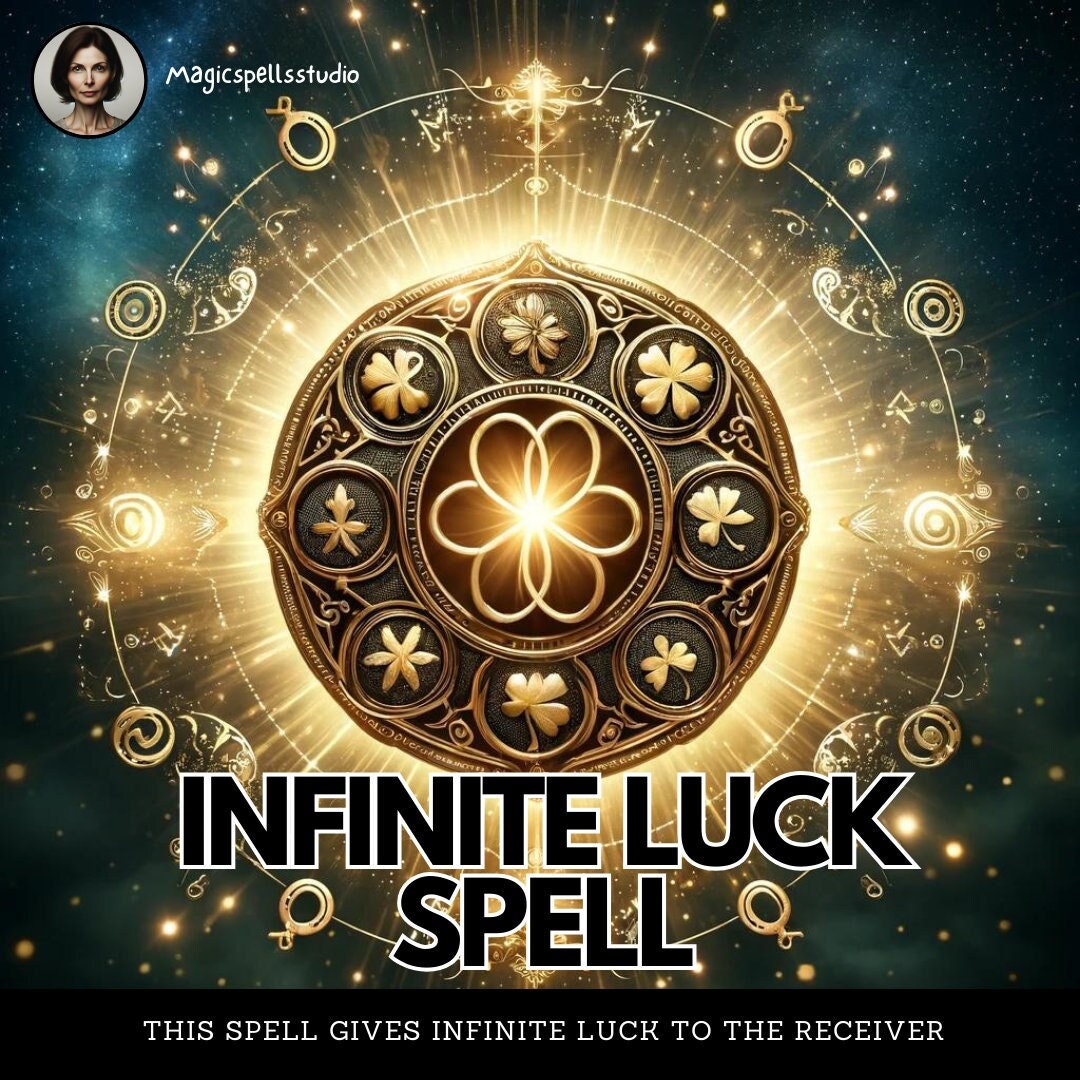 Infinite Luck Charm Spell for Extreme Fortune, Good Luck Charm Spell ...