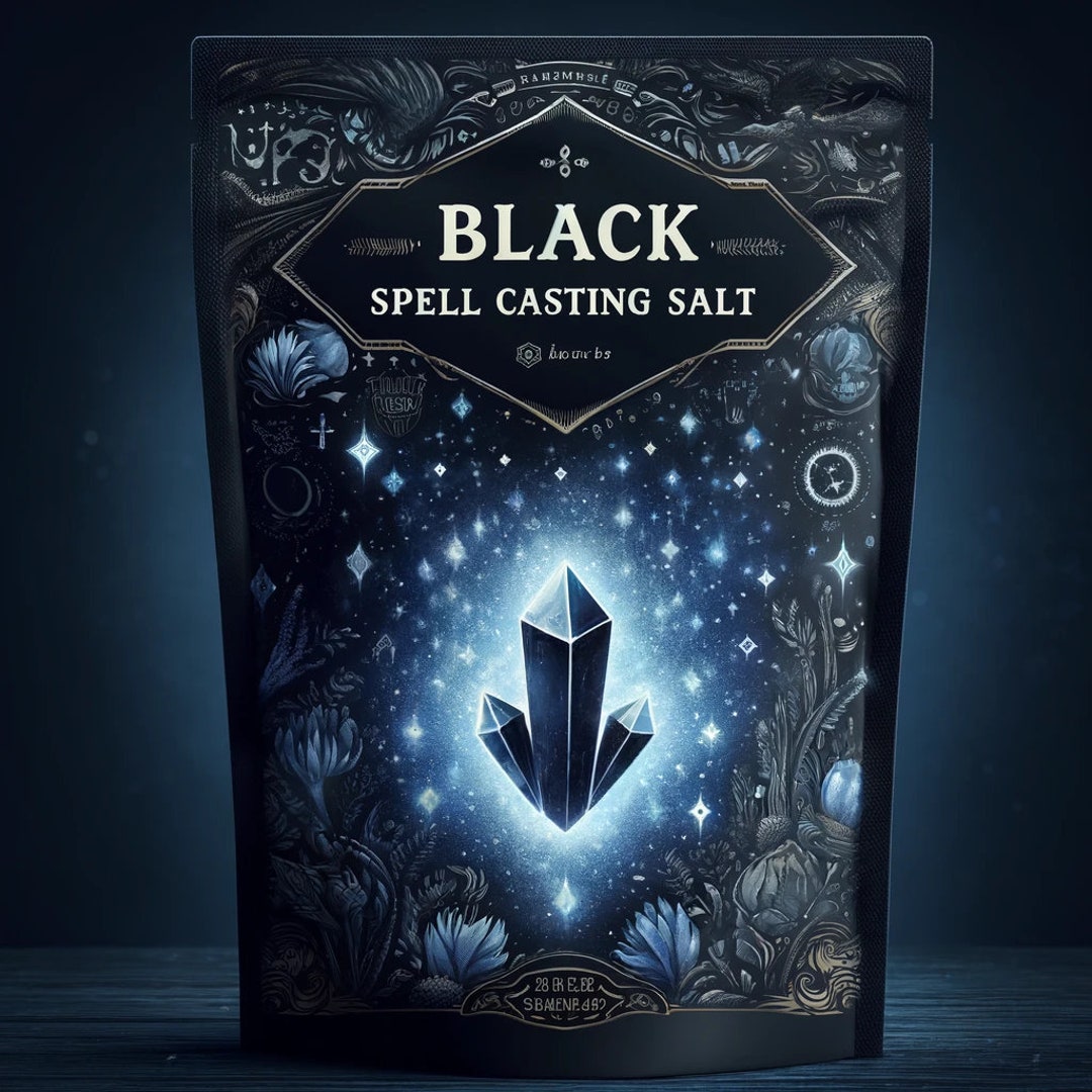 Salt for Casting Spells - Spell Salt, Black Salt, Magic Salt, Magic ...