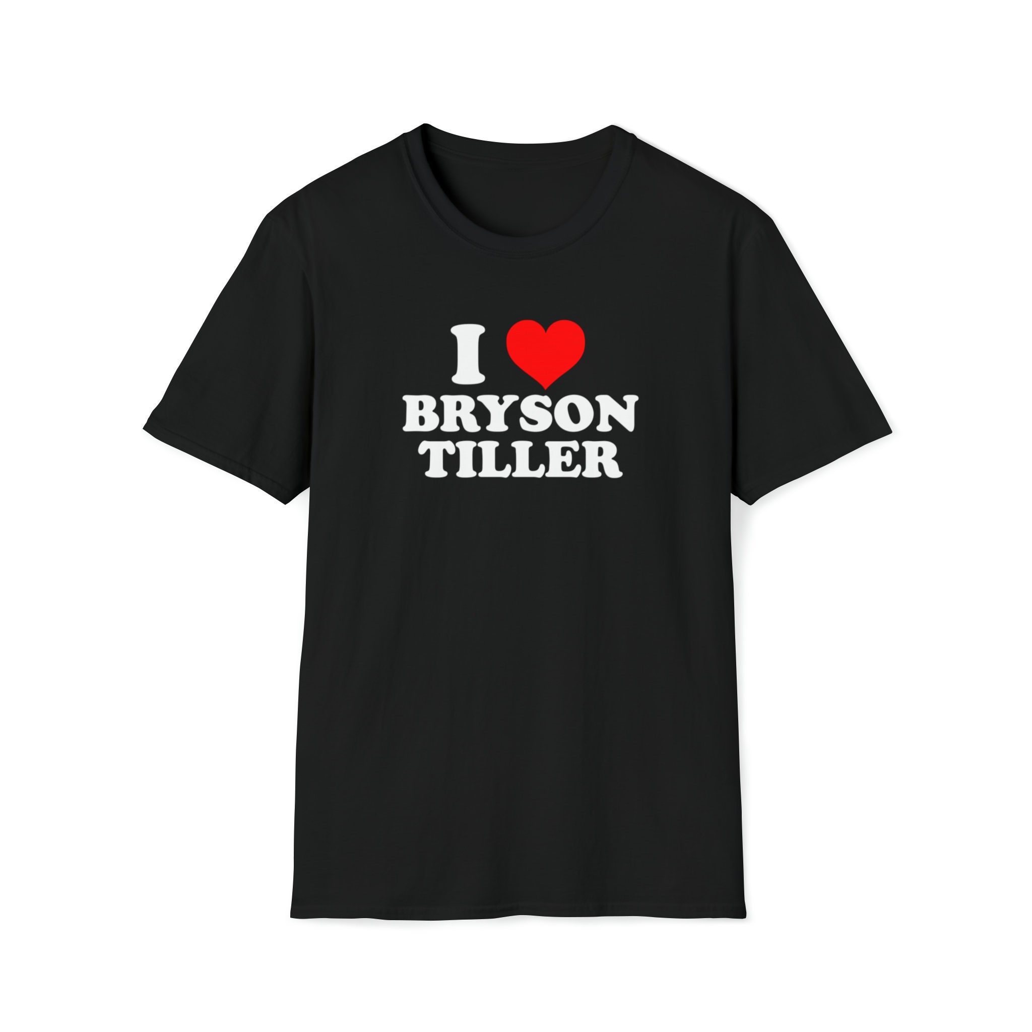I Love Bryson Tiller Custom T-shirt - Etsy