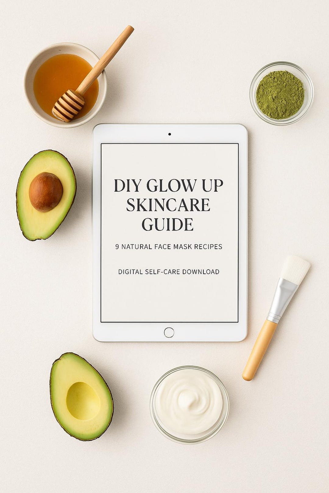 DIY Glow up Skincare Guide | 9 Natural Face Mask Recipes | Digital Self ...