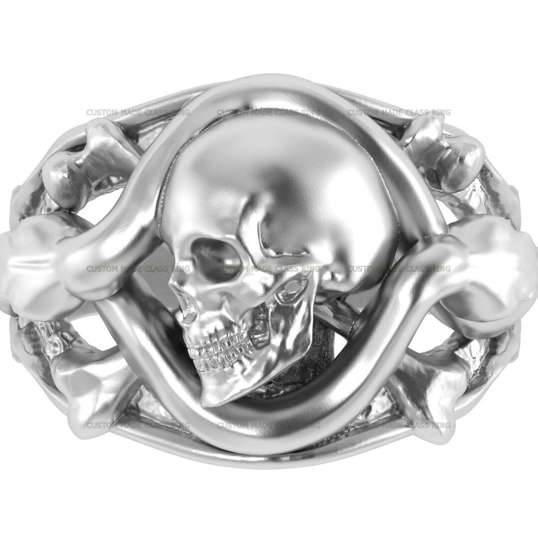 Halloween Ring – Unique Spooky Designs – Sterling Silver or Gold ...