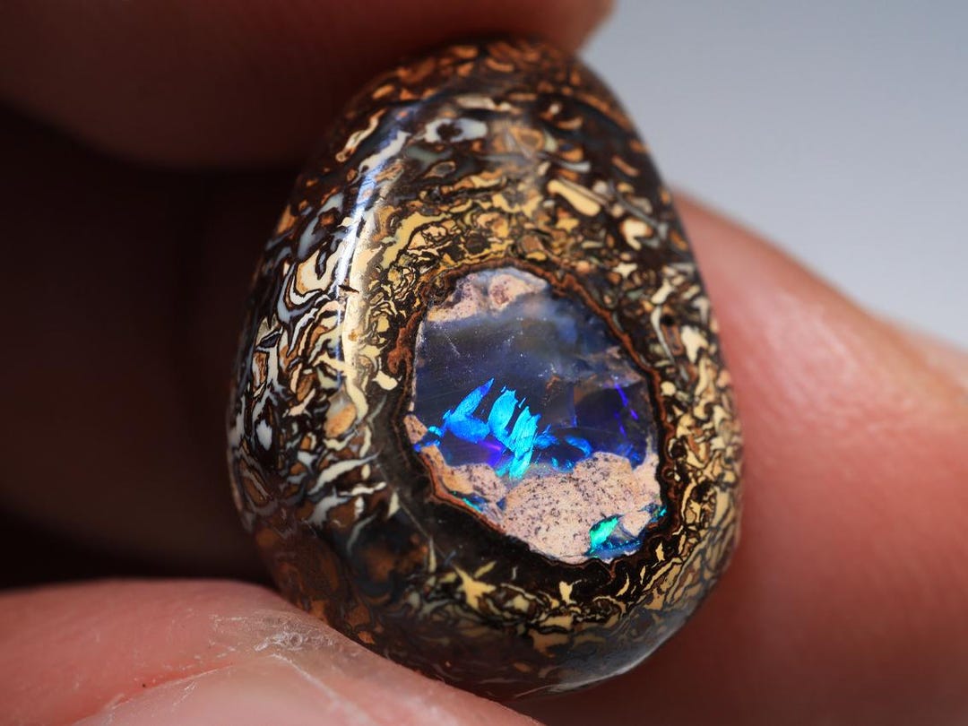 12.20 Ct. Yowah Nut Boulder Polished Opal TOG-2078 - Etsy