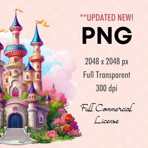 Castle Fairytale PNG Clipart Bundle Fantasy Land Scenery Fairy Tale ...