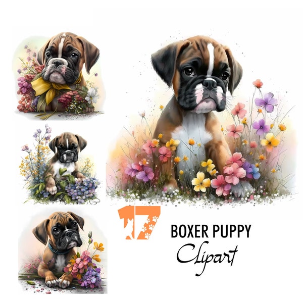 Boxer Dog Art - Etsy