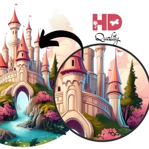 Castle Fairytale PNG Clipart Bundle Fantasy Land Scenery Fairy Tale ...