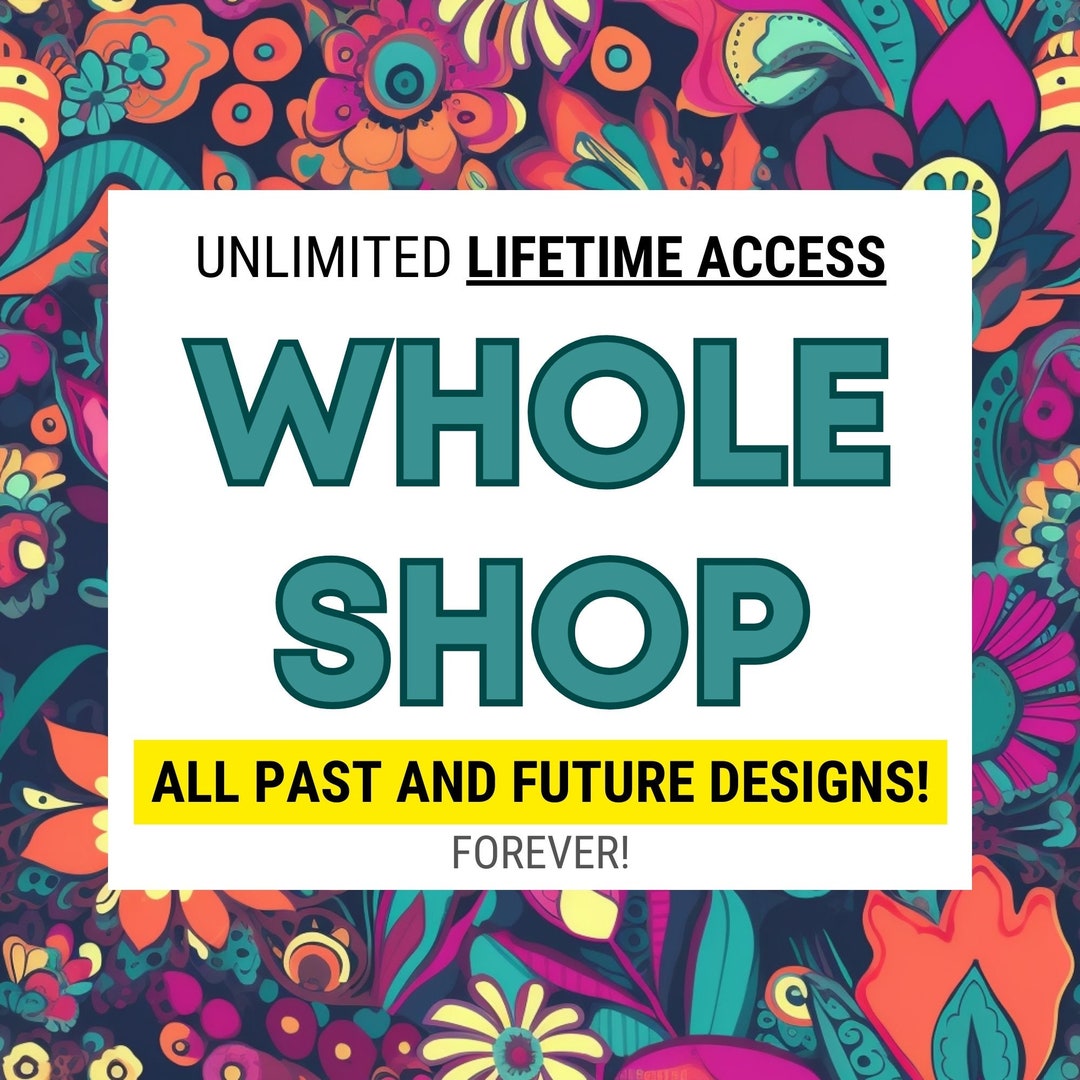 Clipart Whole Shop Bundle | Unlimited Lifetime Access for Past and ...