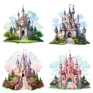 Castle Fairytale PNG Clipart Bundle Fantasy Land Scenery Fairy Tale ...