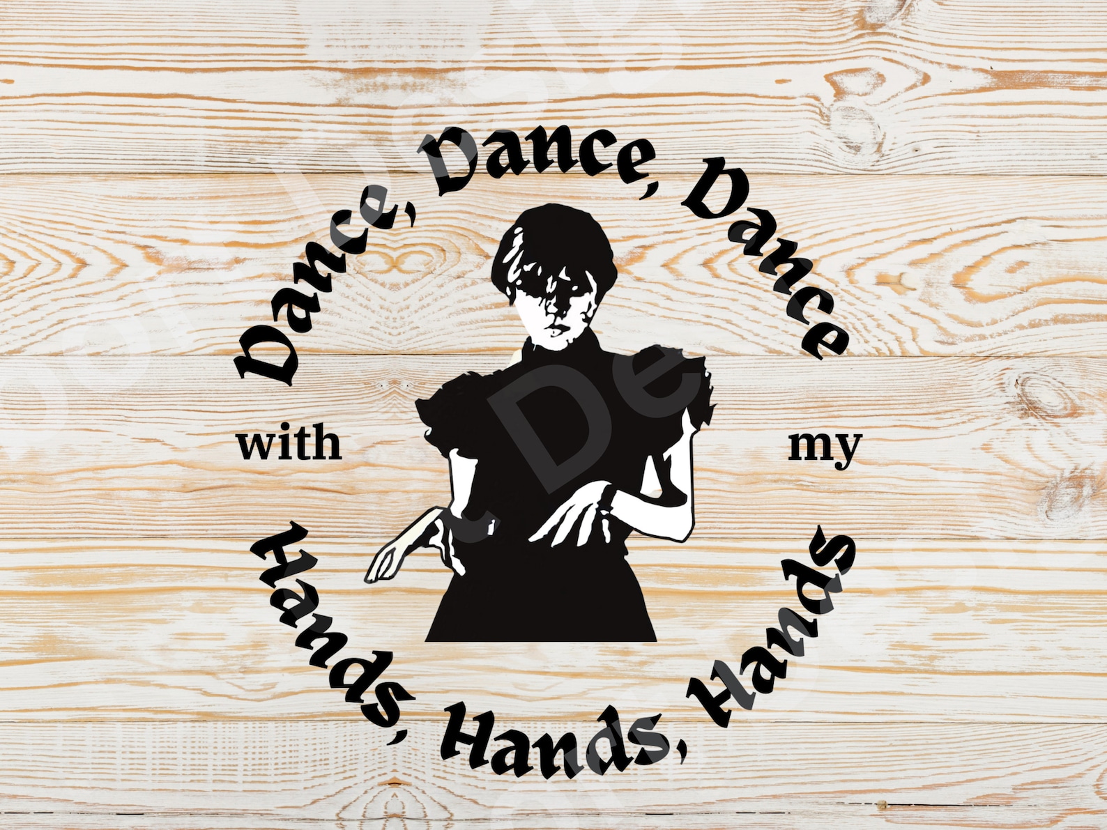 Wednesday Addams Inspired Svg, Png, Jpg and Pdf Files. Wednesday Dance ...